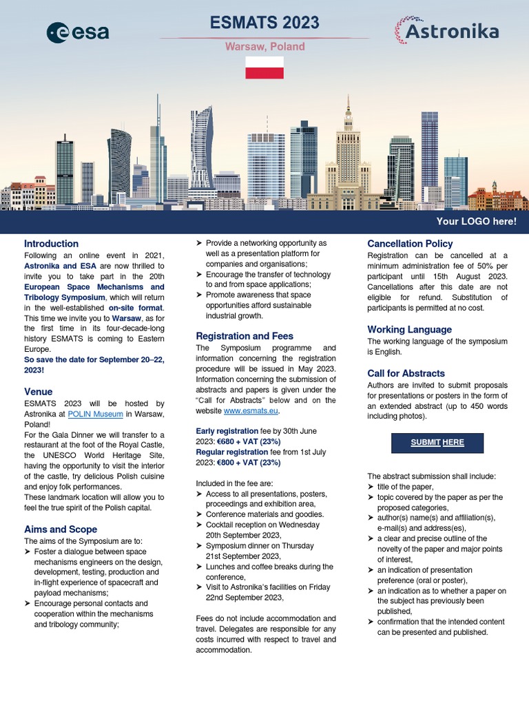 ESMATS 2023 V5a2 | PDF