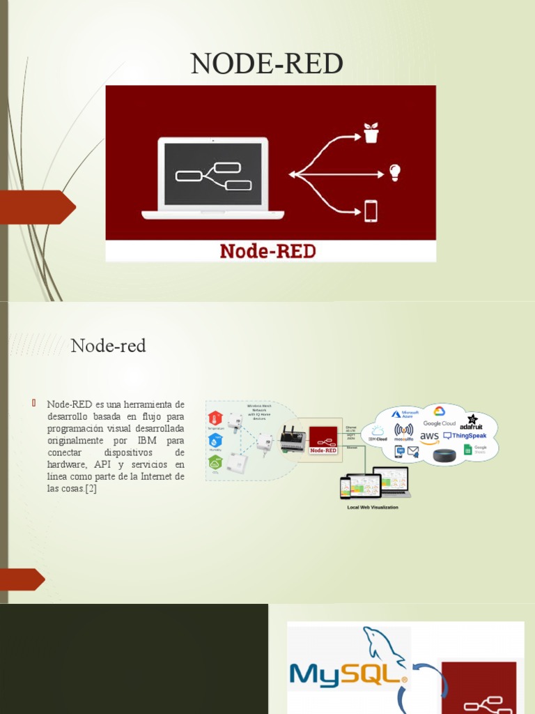 Node Red | PDF