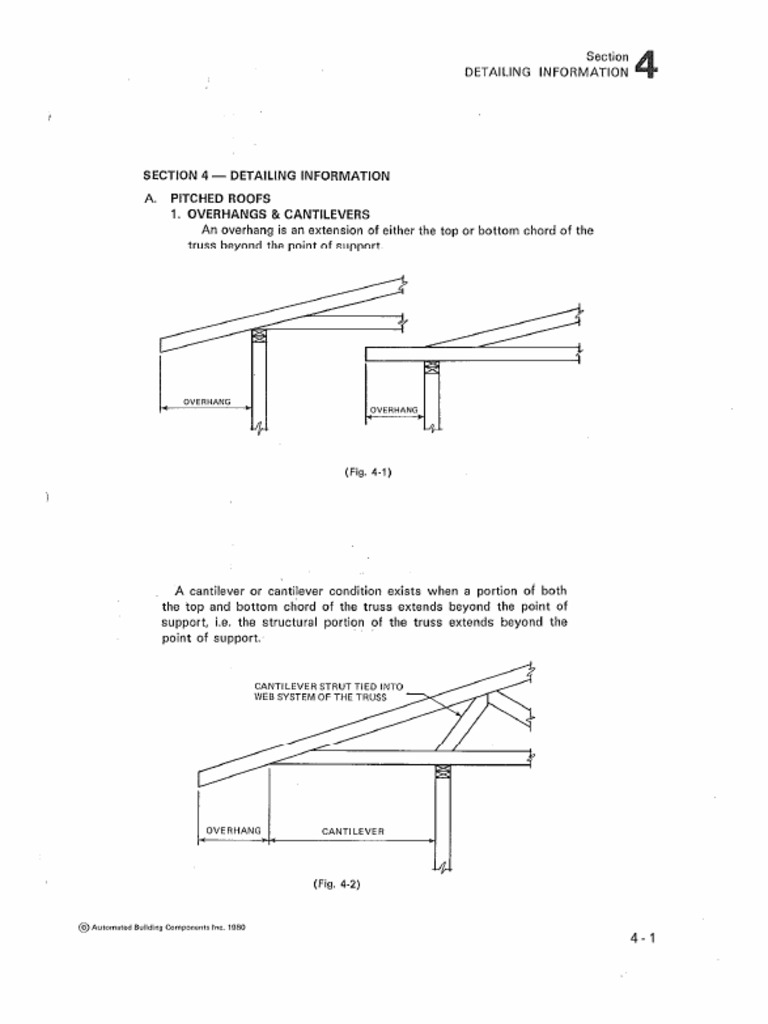 Gang-Nail Truss Systems Binder - Section 4 - Detailing Information | PDF