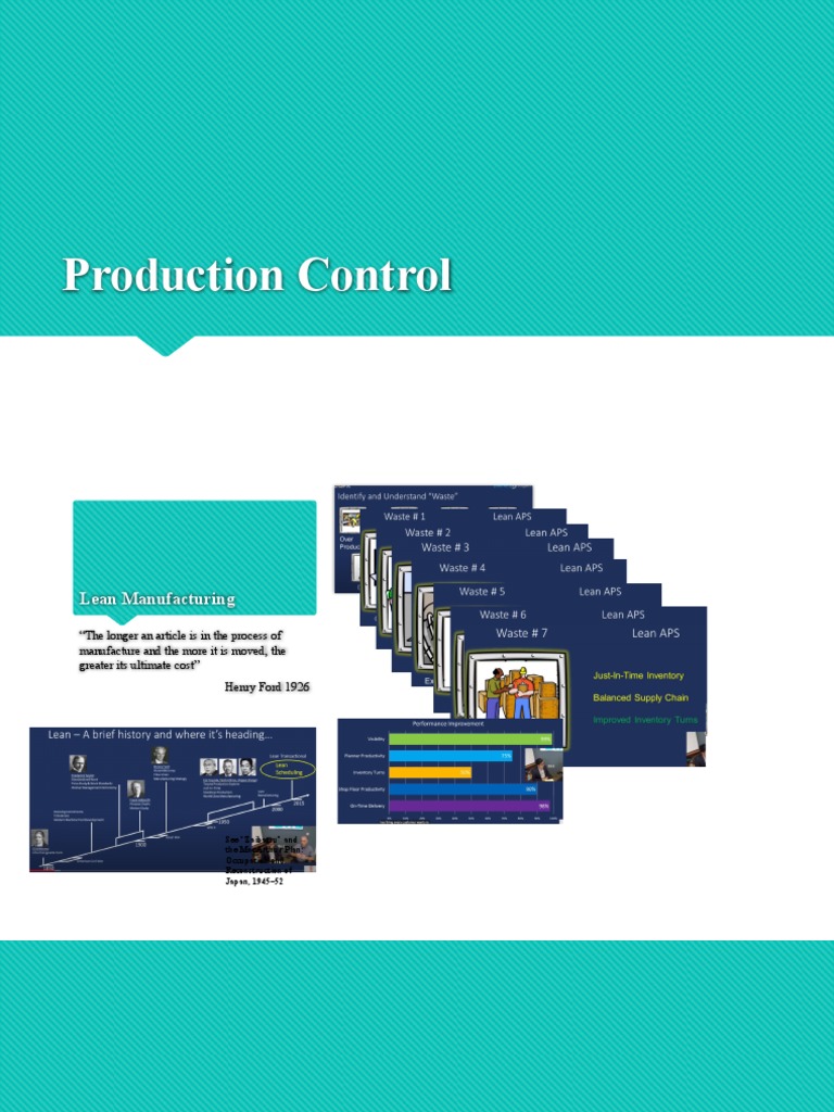Production Control | Download Free PDF | Project Management | Business