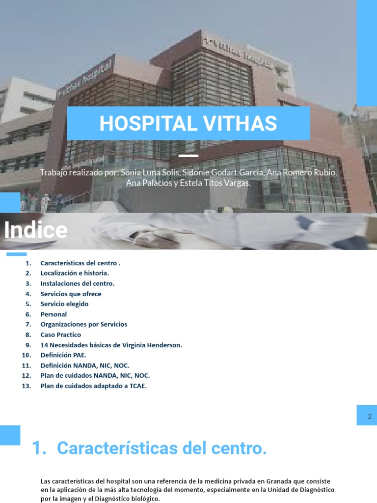 Hospital Vithas | PDF | Enfermería | Enfermedades y trastornos