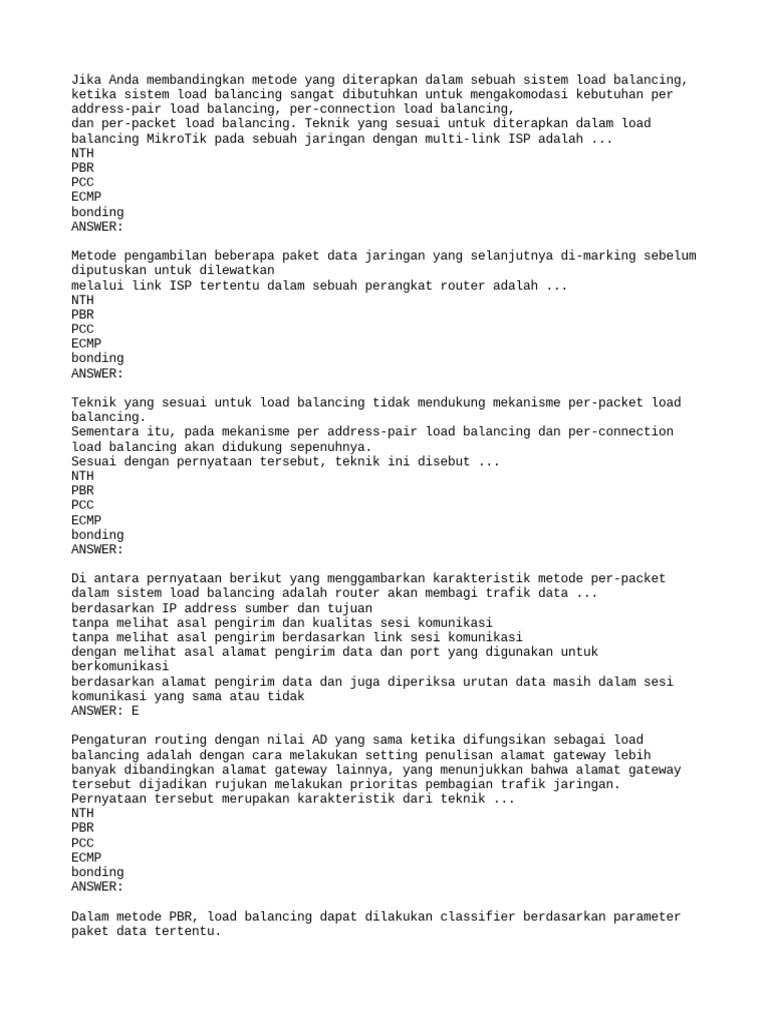 Soal Bab. 5 Dan Bab. 6 - AIJ 12 | PDF | Komputer