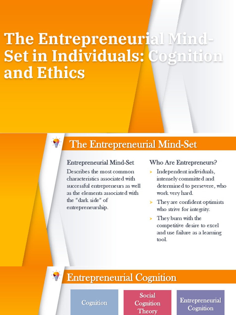 Module 1 Topic 2 | PDF | Entrepreneurship | Metacognition
