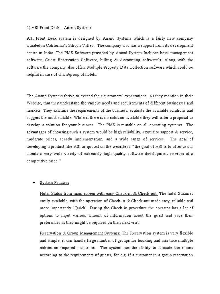 ASI Front Desk | PDF | Windows Xp | Microsoft Windows