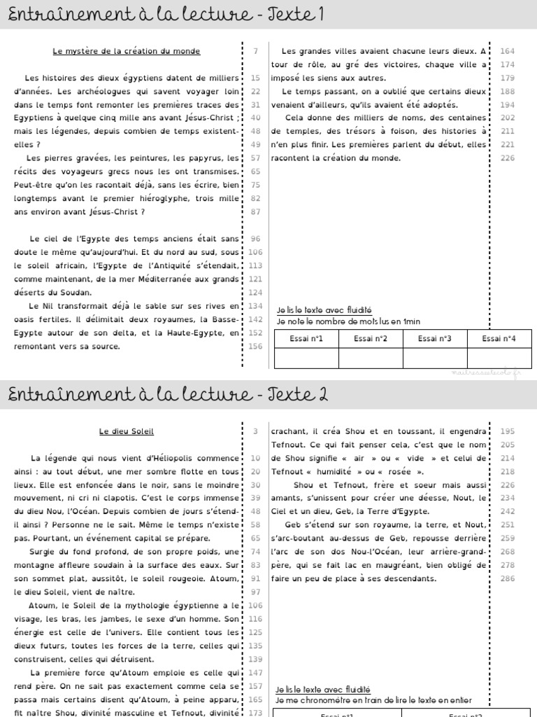Textes de Fluence Mythologie | PDF | Horus | Osiris