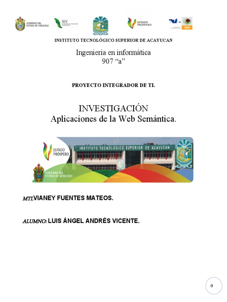 Aplicaciones de La Web Semantica | PDF | Web semántica | Red mundial