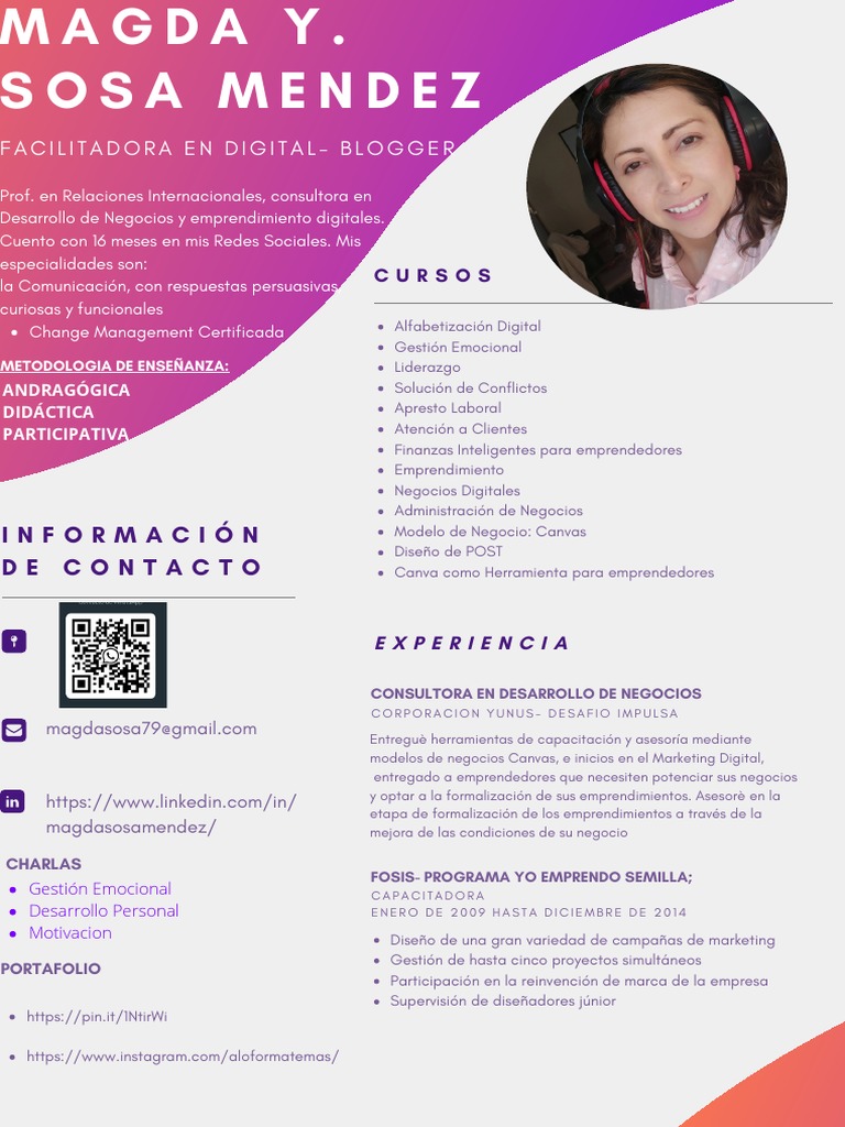 Curriculum Digital | PDF | Iniciativa empresarial | Business