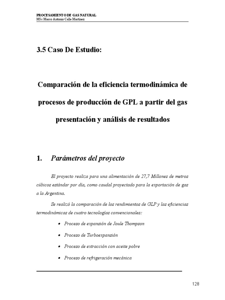 Capitulo 3 Continuacion - GLP | PDF | Gas natural | Gas de petróleo licuado
