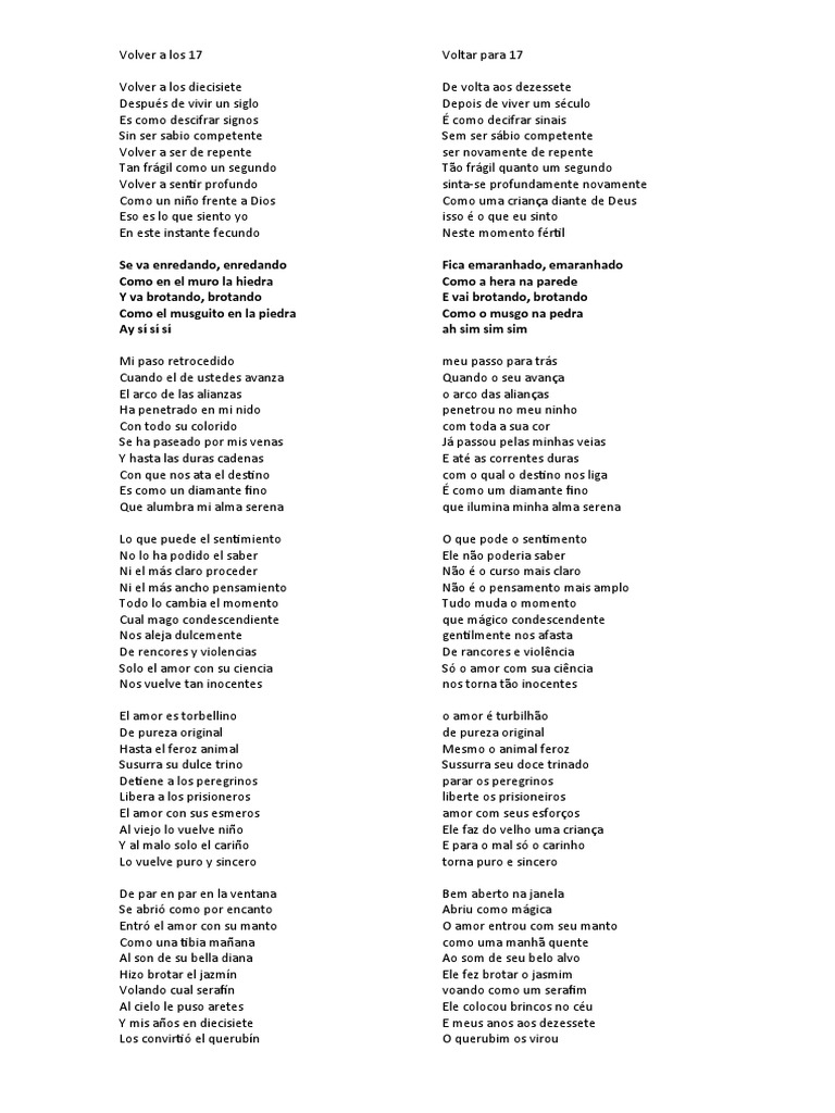 Volver A Los 17 | PDF