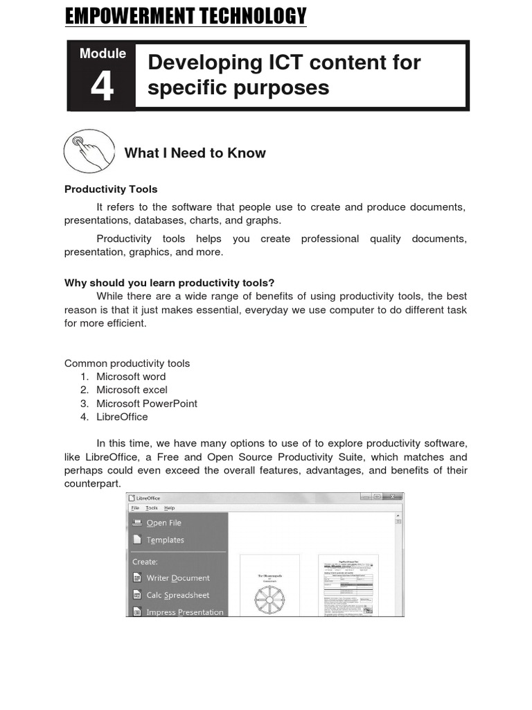 Empowerment Module 4 | PDF | Hyperlink | Microsoft Word