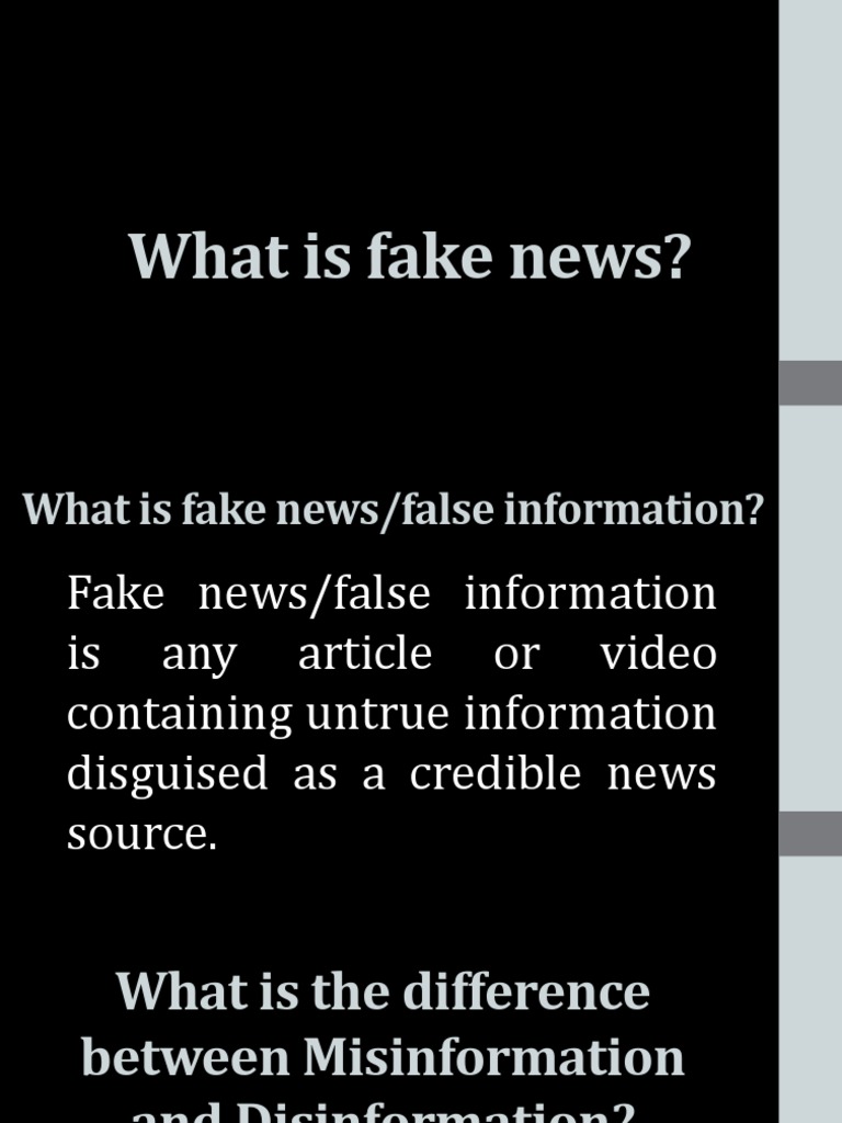 MIL - Module 10.2 FAKE NEWS | PDF | Social Psychology | Mass Media MIL - Module 10.2 FAKE NEWS | PDF | Social Psychology | Mass Media