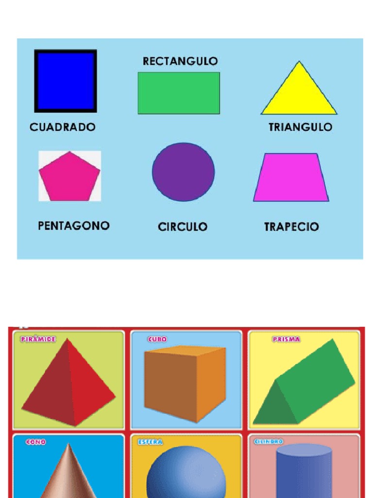 Figuras Bidimensionales Tridimensionales | PDF