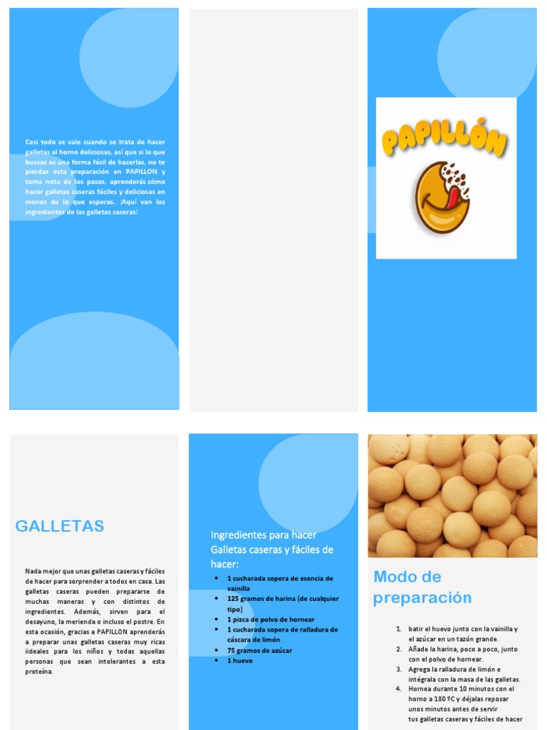 Triptico Papillon | PDF