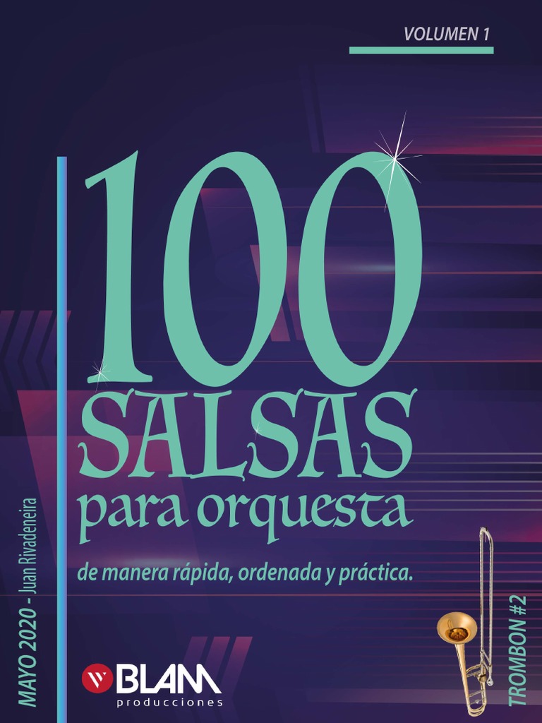 100 Salsa Music Arrangements Trombone 2 | PDF