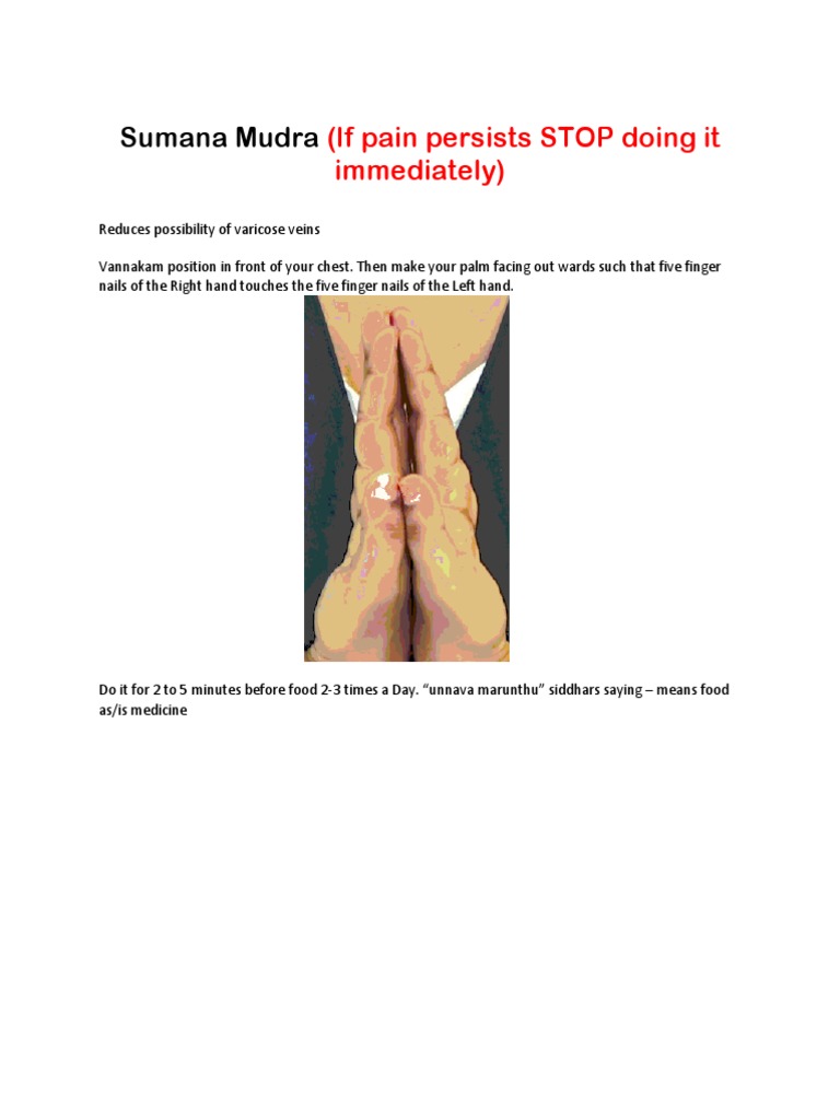 Sumana Mudra | PDF | Self-Improvement | Wellness