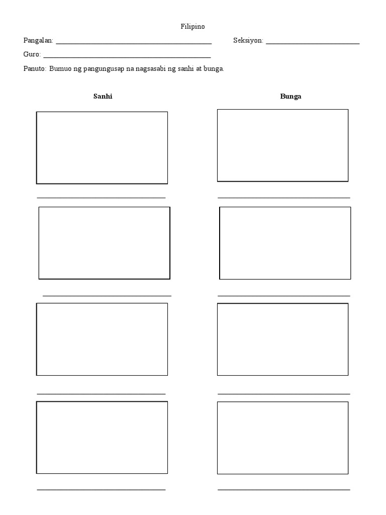 Sanhi at Bunga Box | PDF