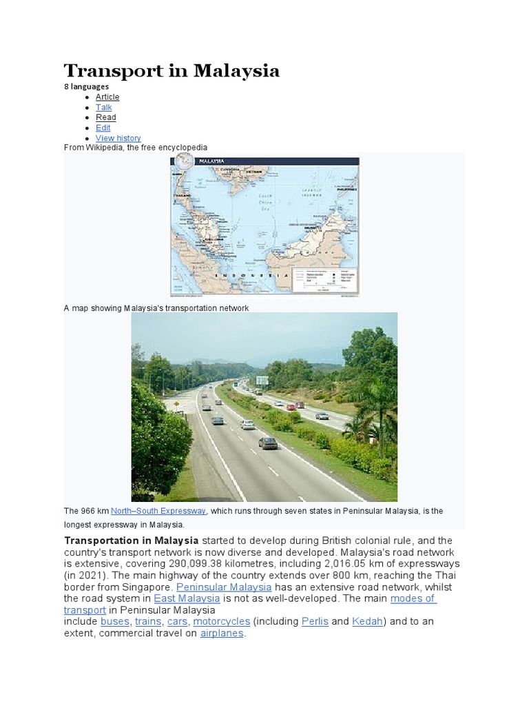 Transport | PDF | Land Transport | Transport