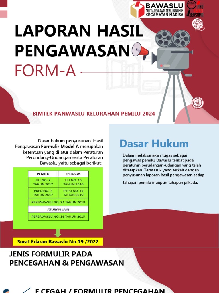 (Materi Hp2h) Paparan Pengisian LHP Form Model A | PDF
