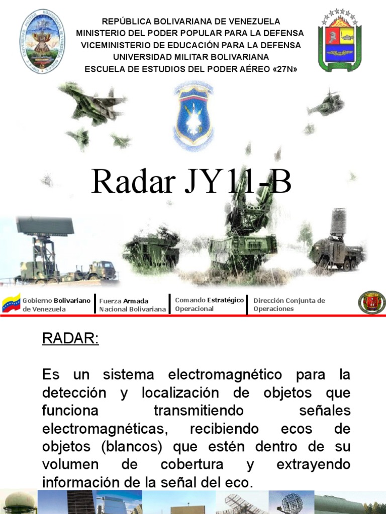 Expo Radar JY11B | PDF | Radar | Venezuela