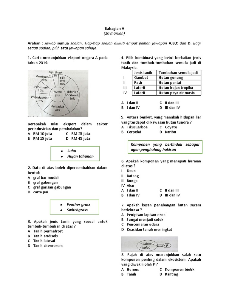Soalan PPT Form 3 | PDF