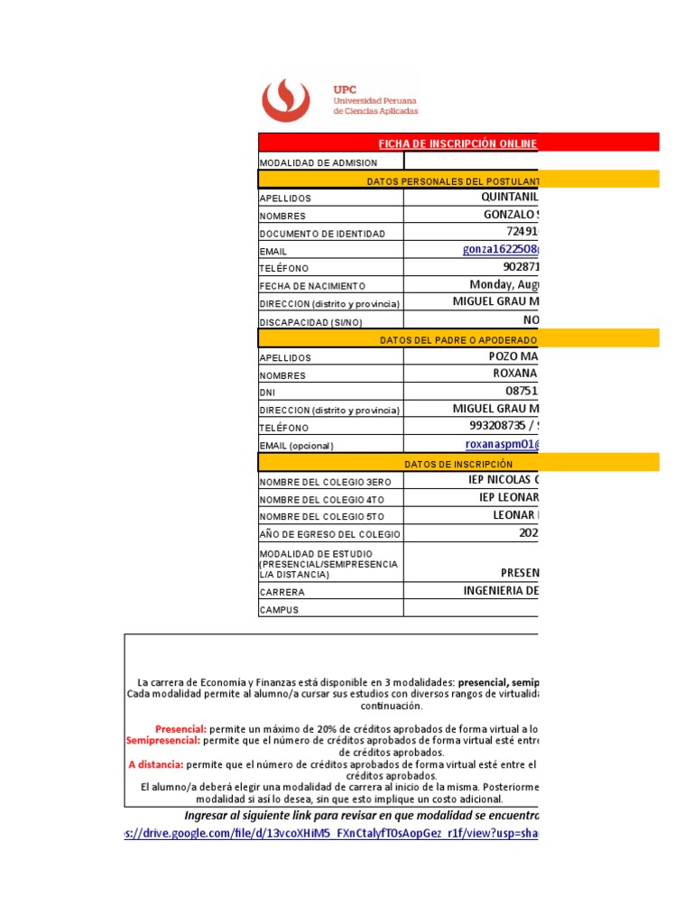 Copia de FORMULARIO 2023-01 | PDF