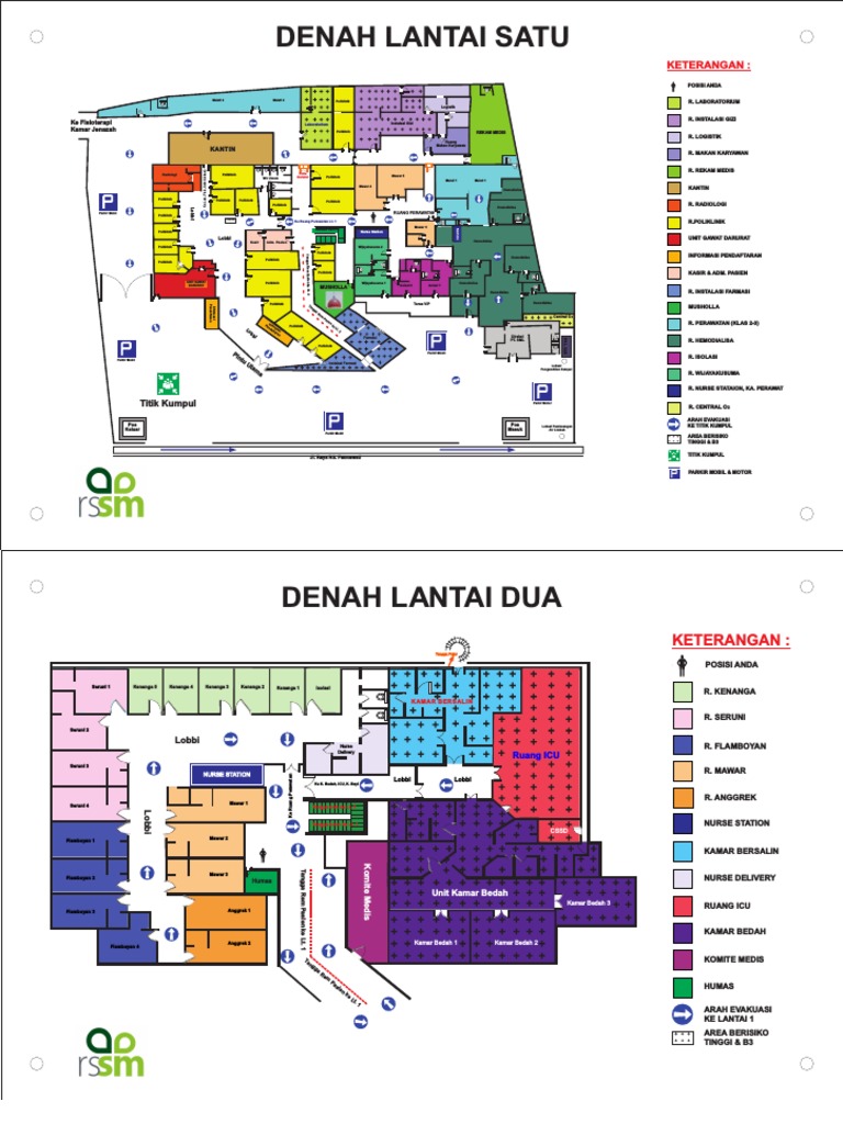 Denah Rs Setia Mitra Ok Fix Rev.1 | PDF