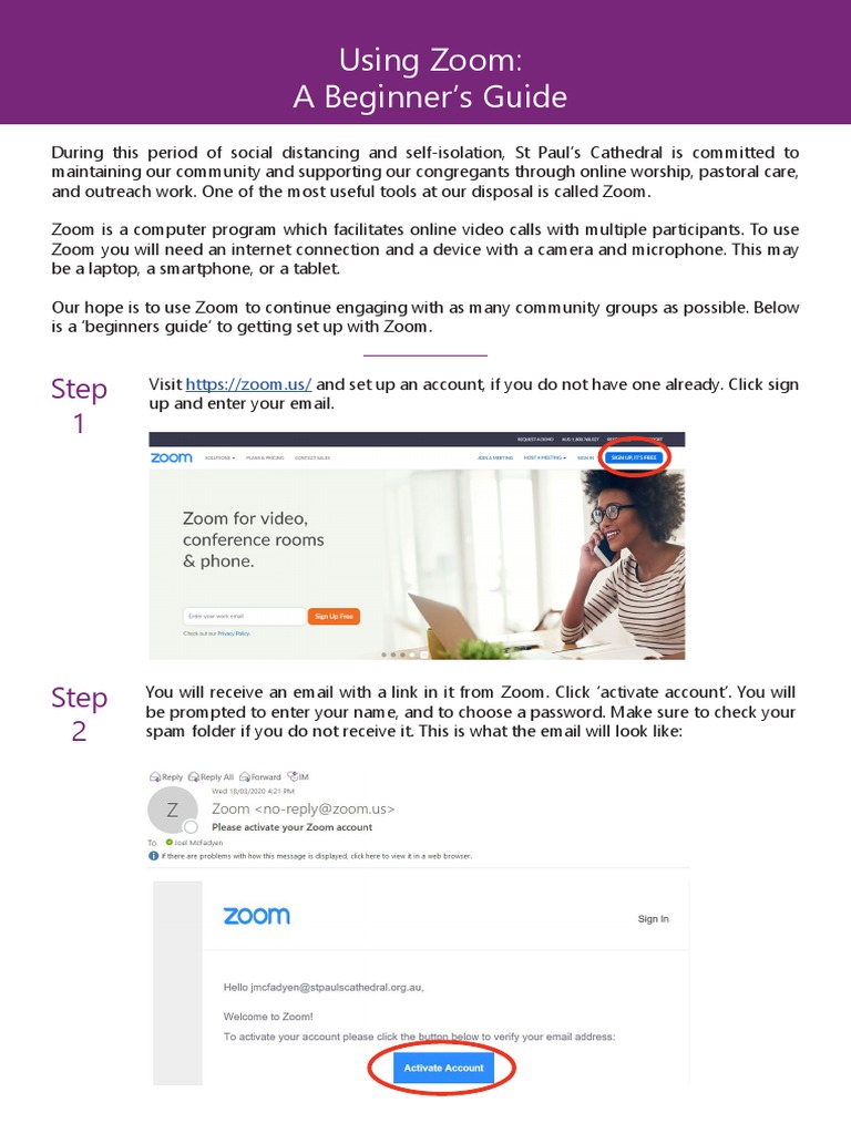 Guide To Zoom | PDF | Smartphone | Telephone