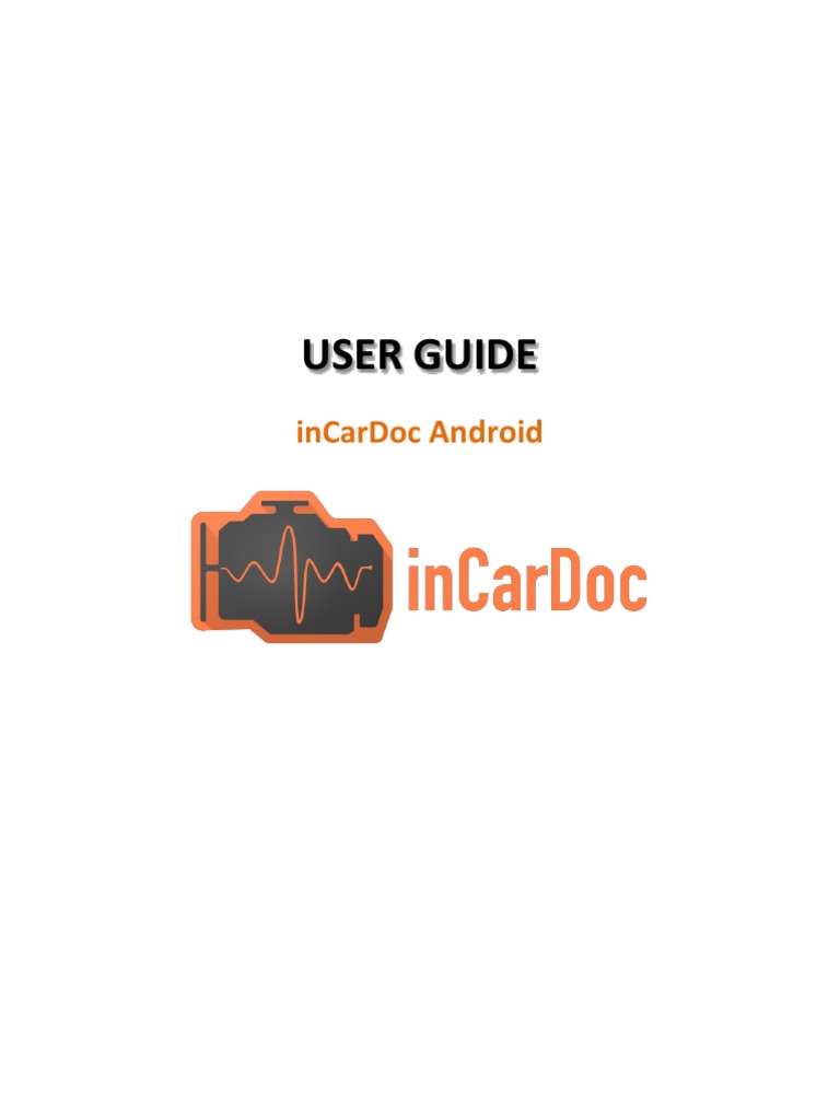 User Guide OBD Car Doctor Android | PDF | Android (Operating System ...