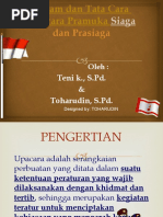 Program Latihan Mingguan Pramuka Siaga | PDF