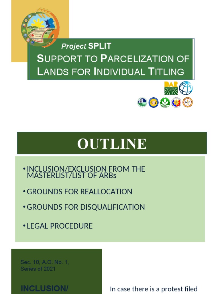 Legal Issues On Split Project | PDF | Public Law | Government