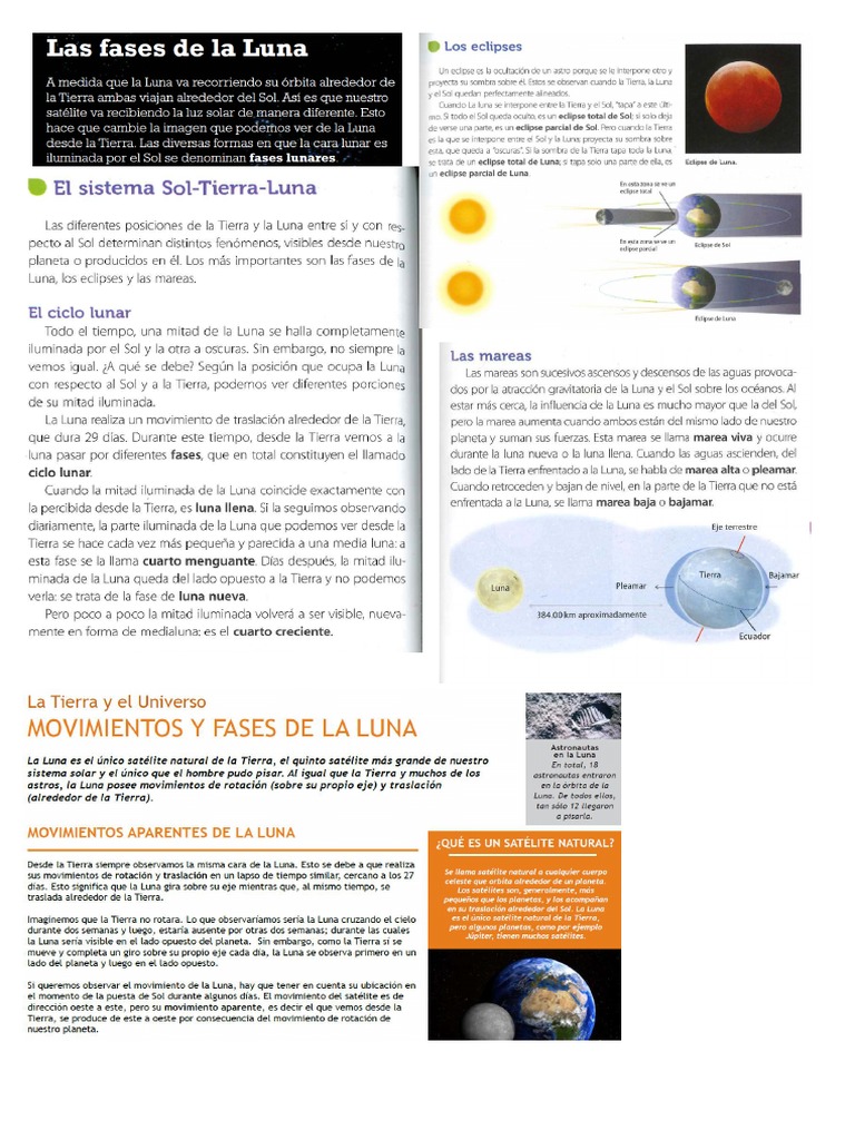 Sistema Sol-Tierra-Luna | PDF
