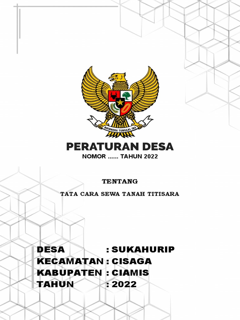 Perdes Tanah Titisara SKP CSG 2022 | PDF