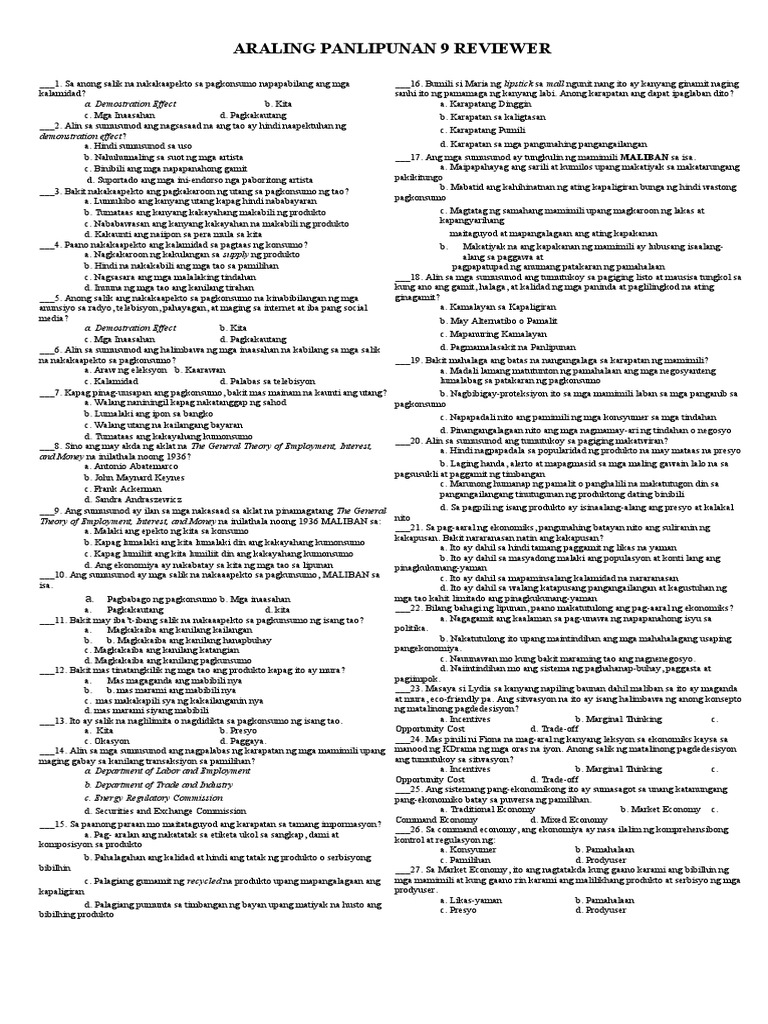 Reviewer Apan 9 | PDF