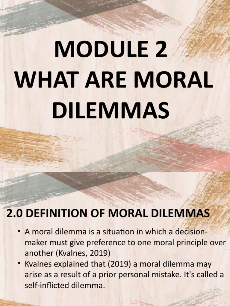 Ethics Chapter 2 | PDF