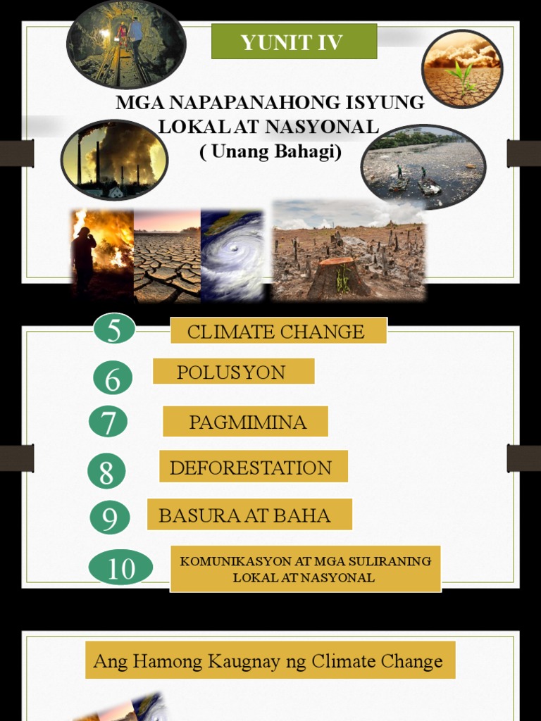 Yunit 4. Aralin 5 - 10 | PDF