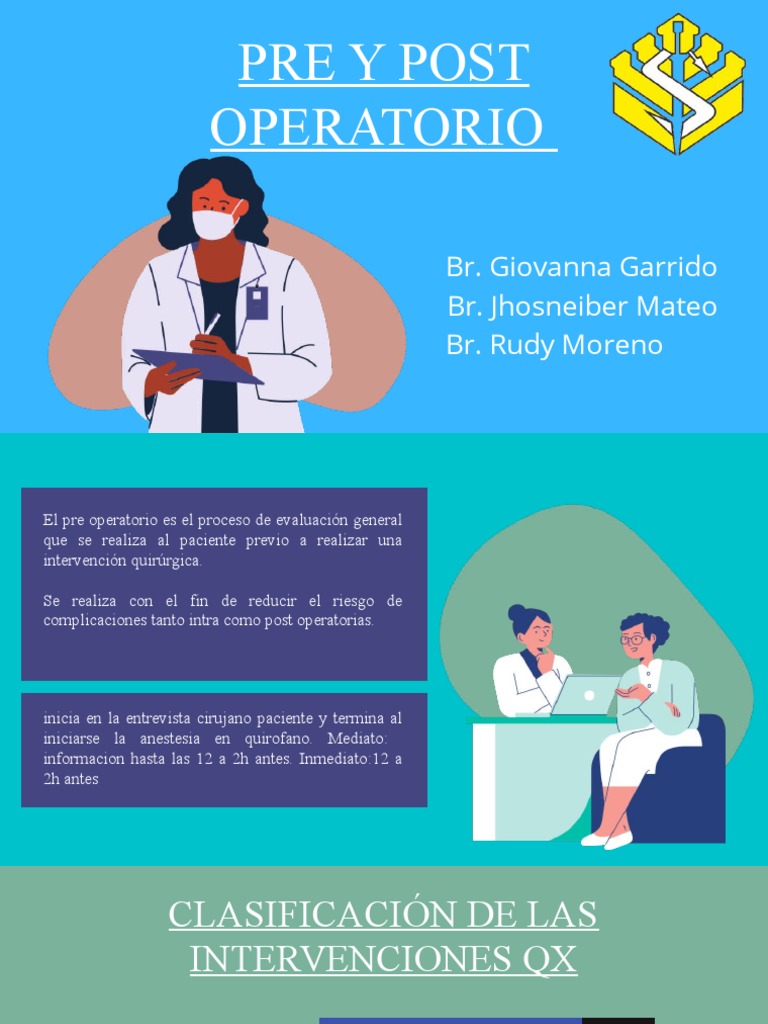 Seminario - Pre y Post Operatorio | PDF | Insuficiencia cardíaca | Cuidado de la salud