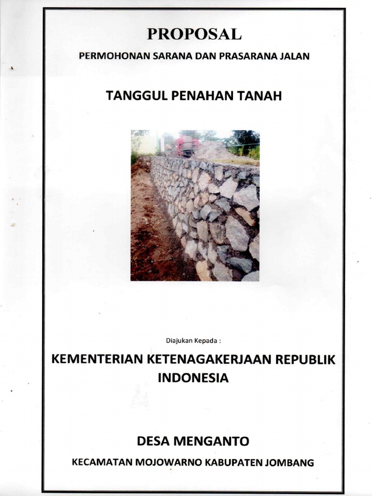 Proposal TPT Kemnaker 2022 - 113742 | PDF