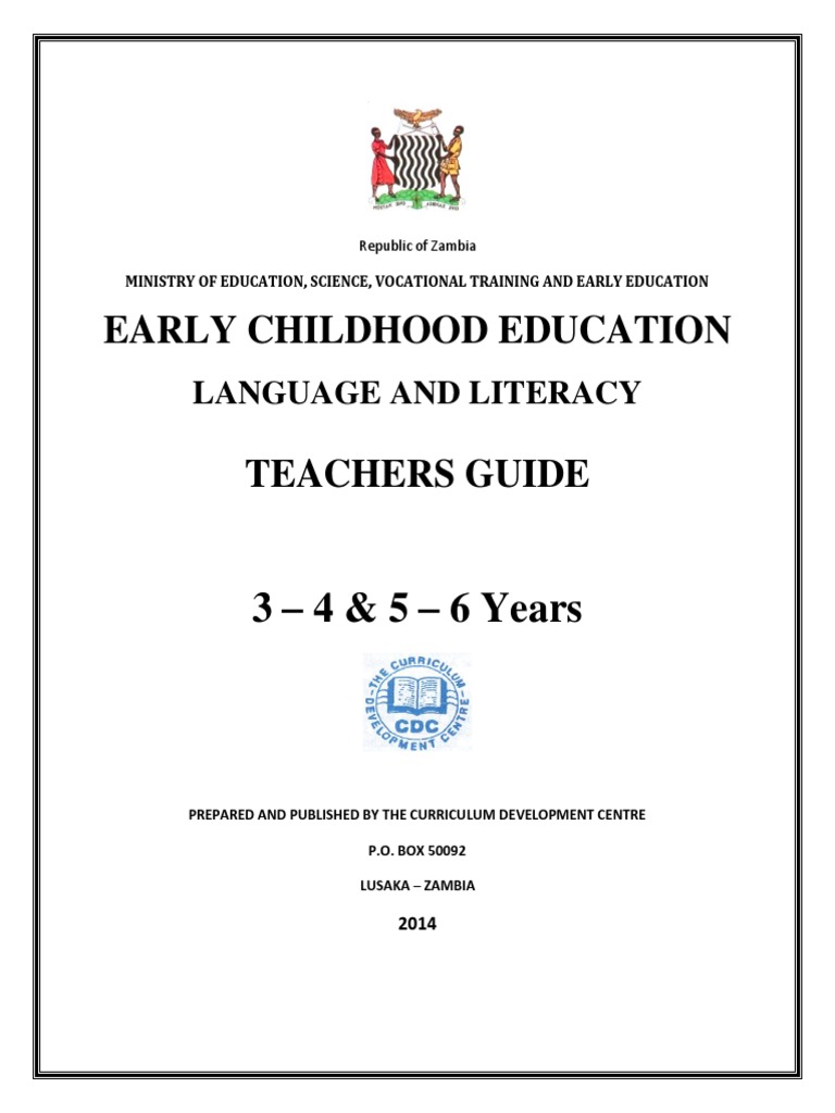 TG Language and Literacy-1 | PDF | Learning | Literacy