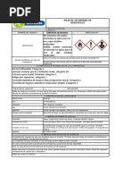Hoja de Seguridad: Trapos Contaminados | PDF | Contaminación | Agua