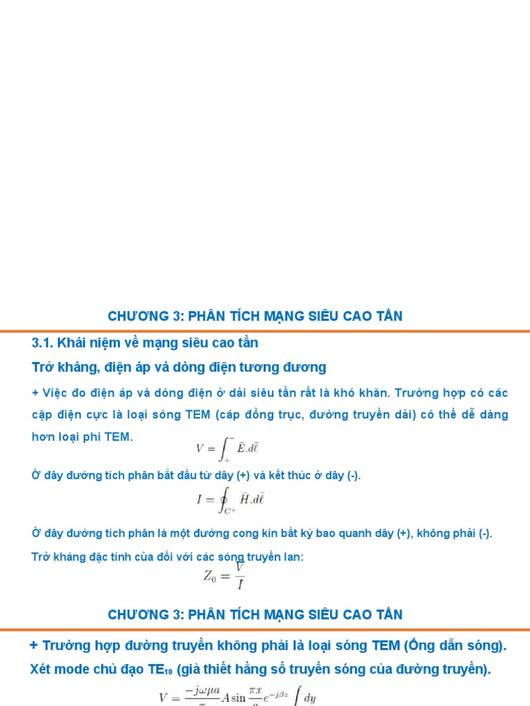 Chapter 3 - Microwave Network Analysic | PDF