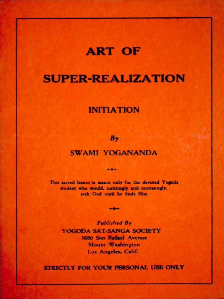 Art of Super Realization Kriya | PDF | Breathing