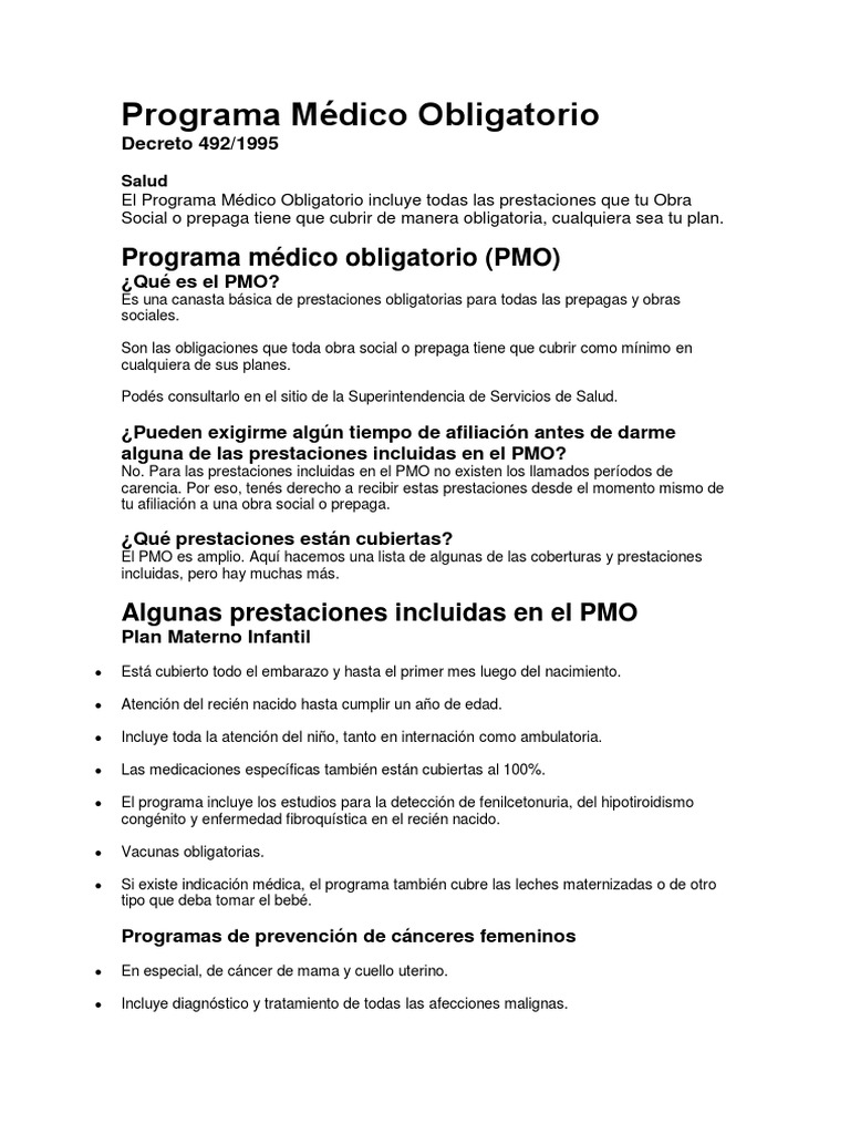 9 Programa Médico Obligatorio | PDF | Invalidez | Psiquiatría