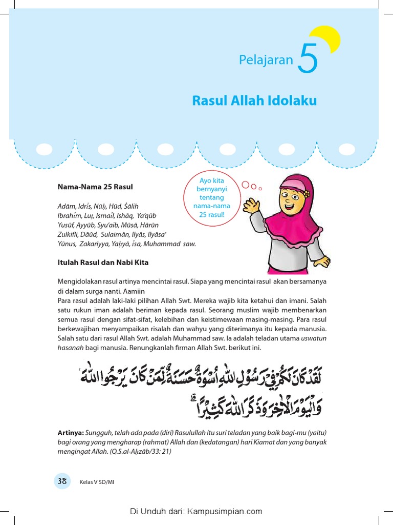 Teladan Para Rasul dalam Islam | PDF