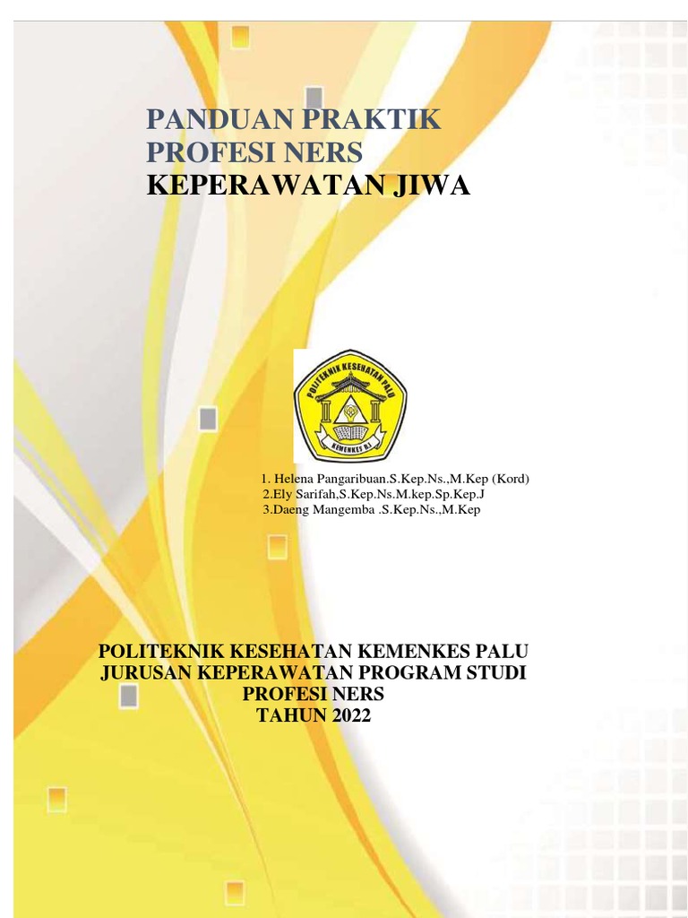 Panduan Profesi Jiwa Ners Luwuk Ok | PDF