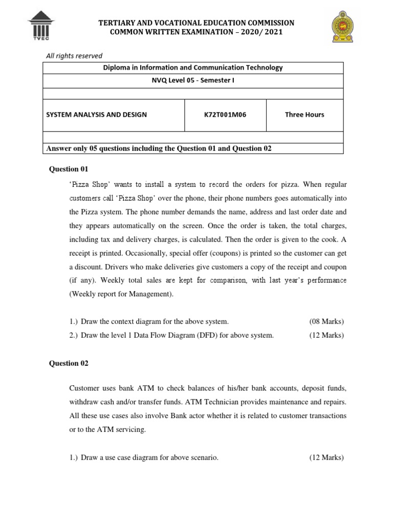 System Analysis and Design Final | PDF | Computing | Business