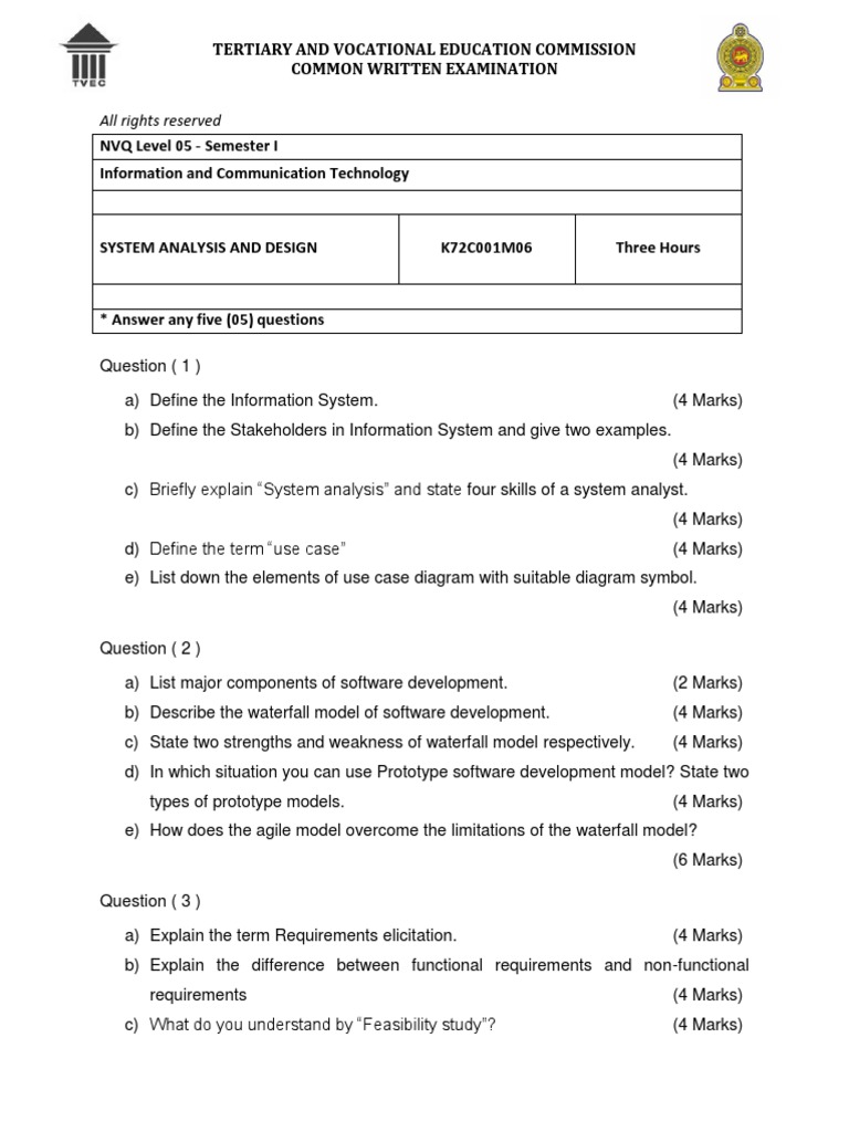 System Analysis and Design Theory | PDF | Use Case | Systems Theory