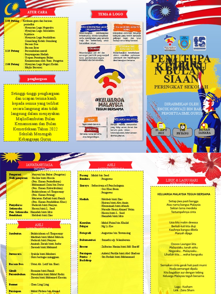 Brosur Penutup Bulan Kemerdekaan | PDF