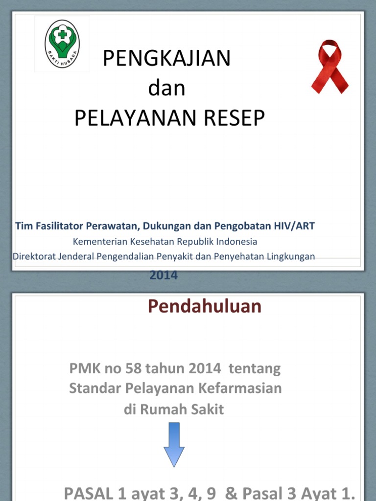 4 Pengkajian Dan Pelayanan Resep | PDF