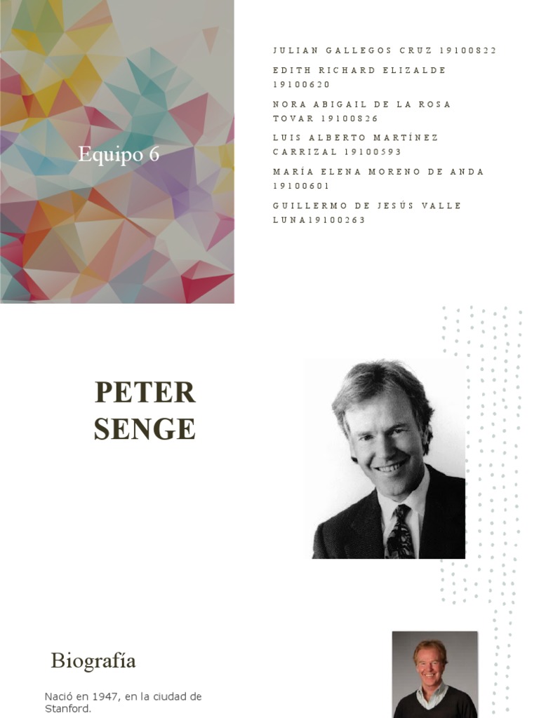 5 Disciplinas de Peter Senge | PDF | Pensamiento | Ciencia cognitiva