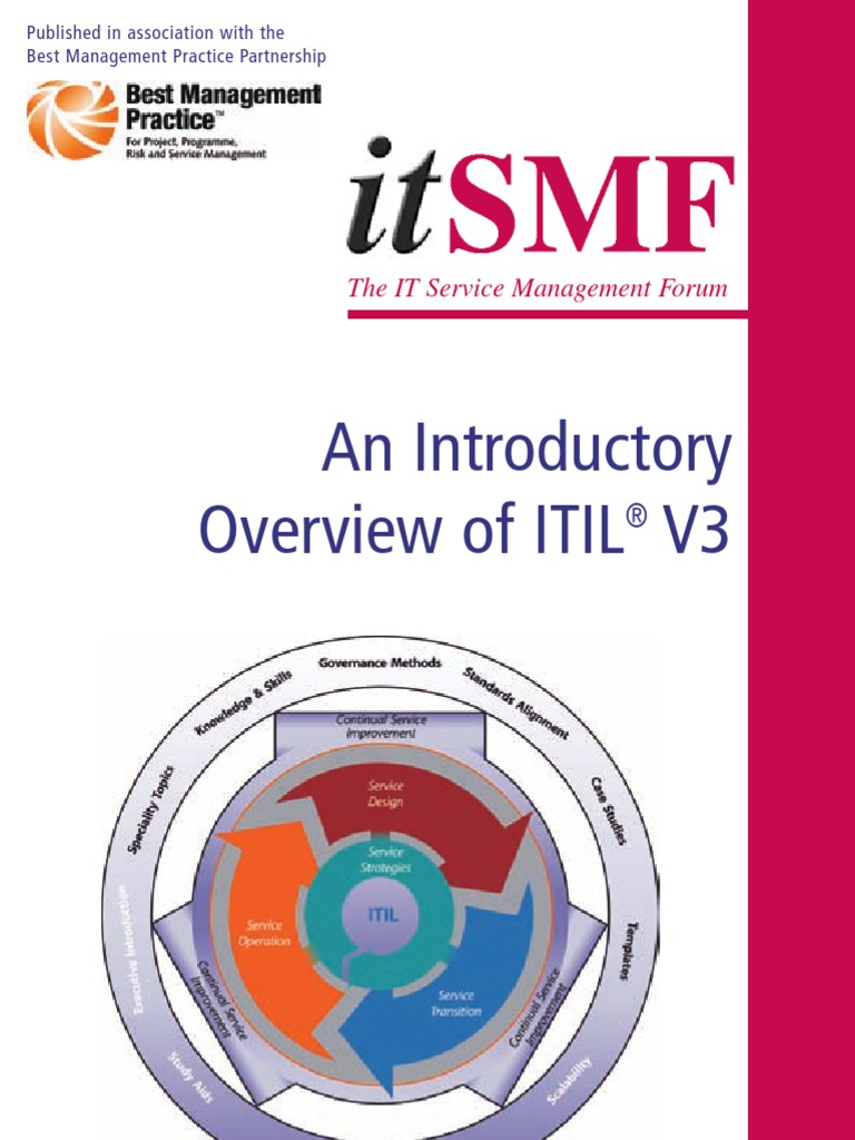 ItSMF An Introductory Overview of ITIL V3 | PDF | Information Security ...